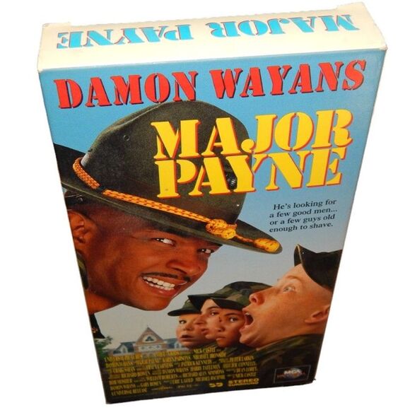 Media | Major Payne Damon Wayans Vintage 1995 Universal Studios Vhs ...